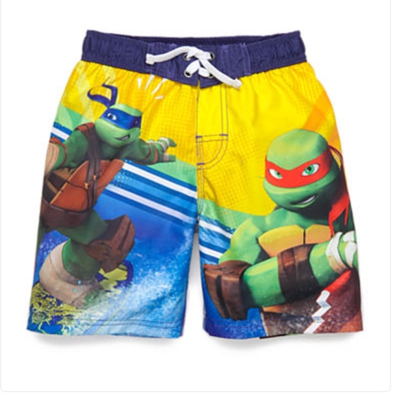Nickelodeon | Swim | Nickelodeon Teenage Mutant Ninja Turtles Trunks ...
